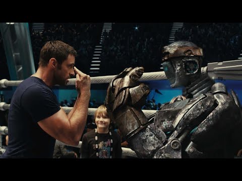 Real Steel (2011) - Atom VS Metro 4K🎬🍿