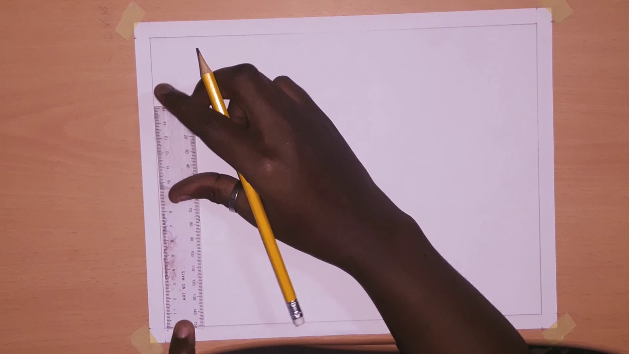 Inserting Border Line & Title Block on a drawing paper - YouTube