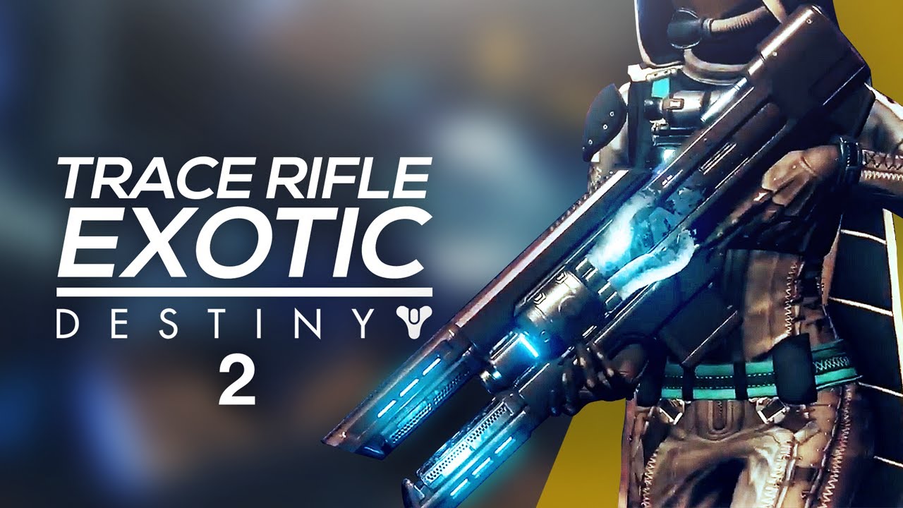 Destiny 2: New Exotic Trace Rifle - Coldheart! Pre-Order Bonus - YouTube