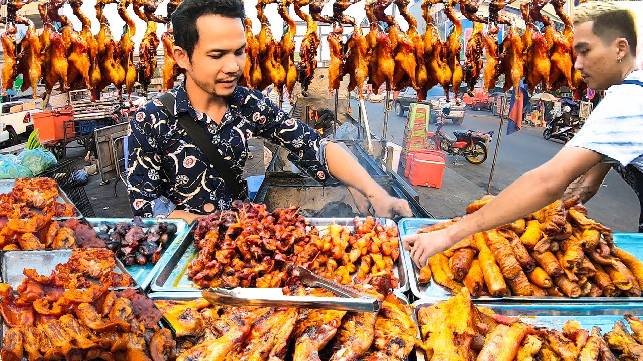 Most Popular Grilled Testy Meat & Cooking Fast Food @Orussey ...