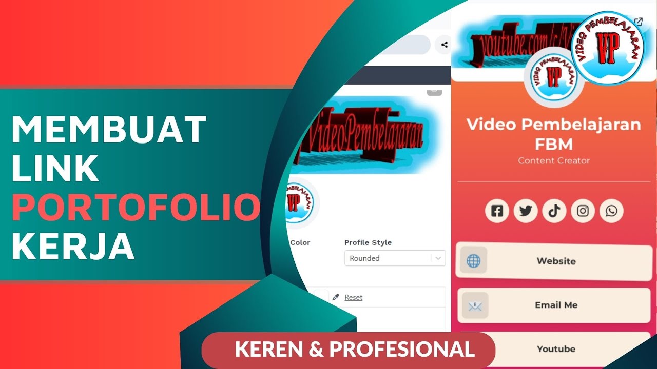 Cara Membuat Link Portofolio Keren Untuk Kerja Atau Profil Pribadi ...