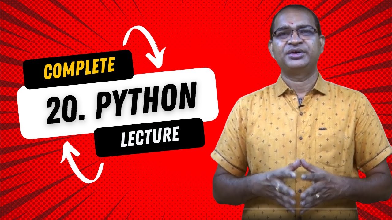 20 Python & Full Stack Python ByK.V.Rao - YouTube