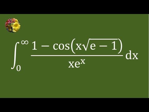 Evaluating the improper integral using Feynman's preferred technique - YouTube