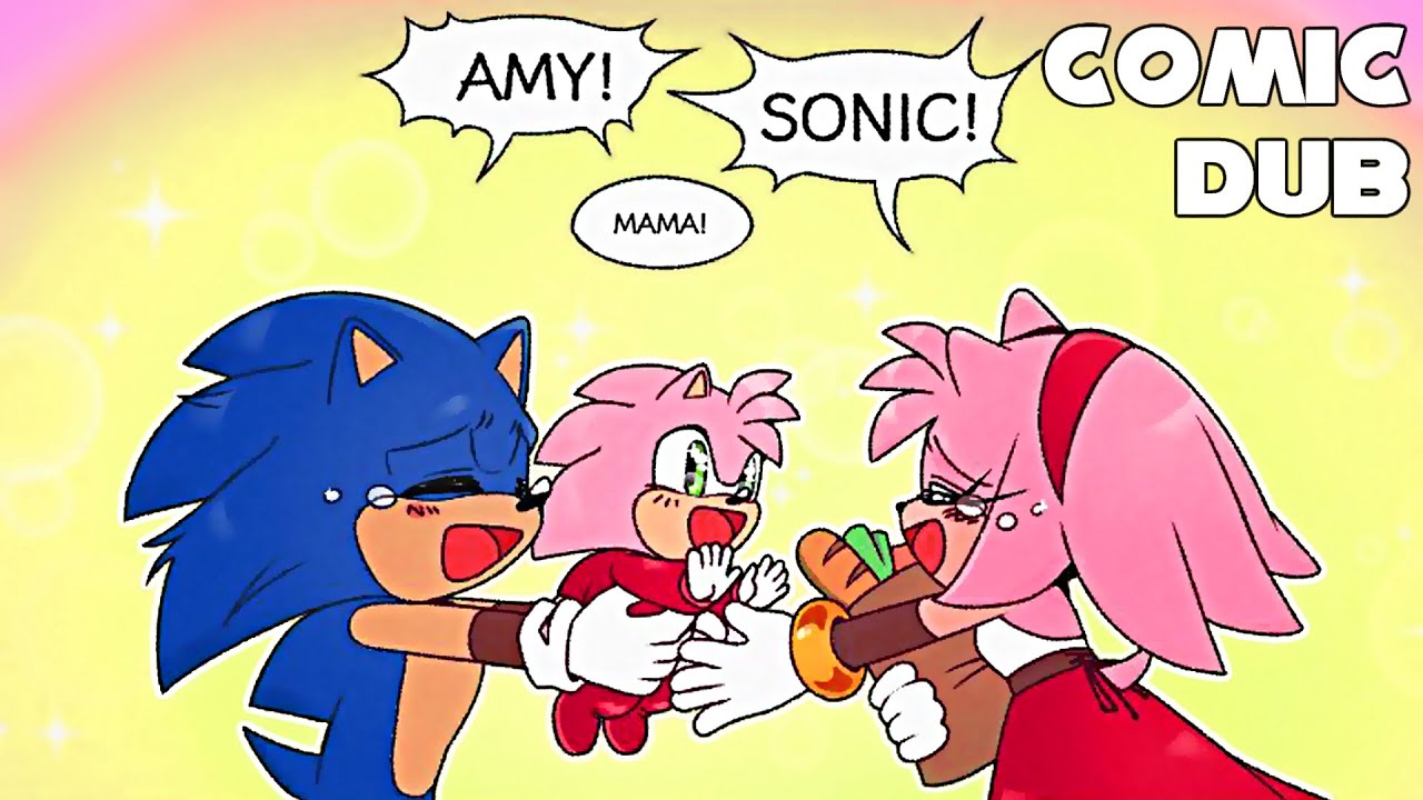 Reunited! - Sonic x Amy (Sonamy) Comic Dub Compilation - YouTube