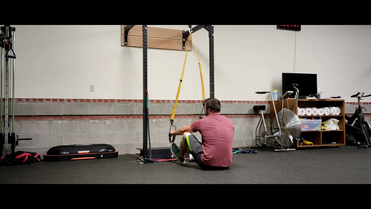 TRX BRIDGES & Alternating Hamstring Rollouts - YouTube