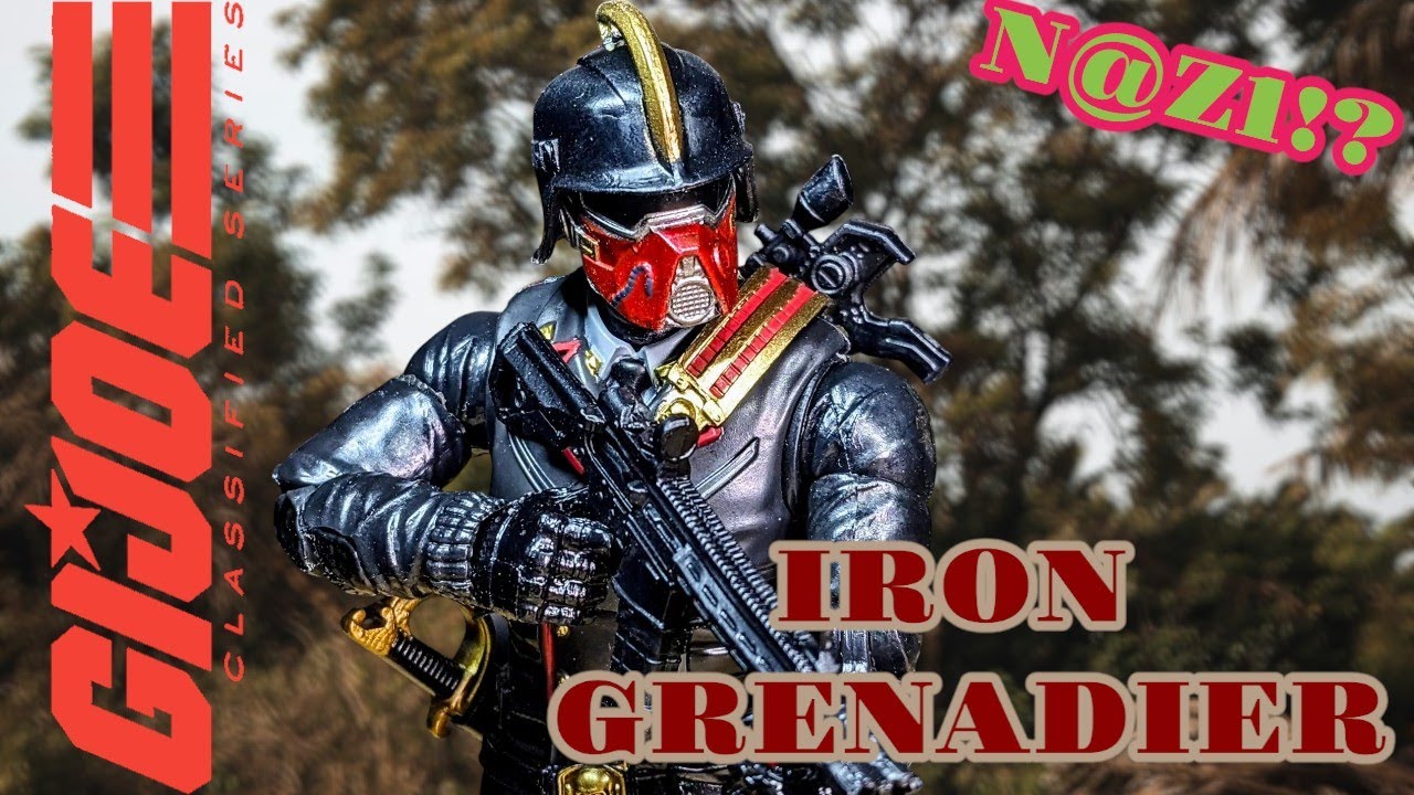 G.I.Joe Classified- Iron Grenadier- Action Figure Review!!! - YouTube