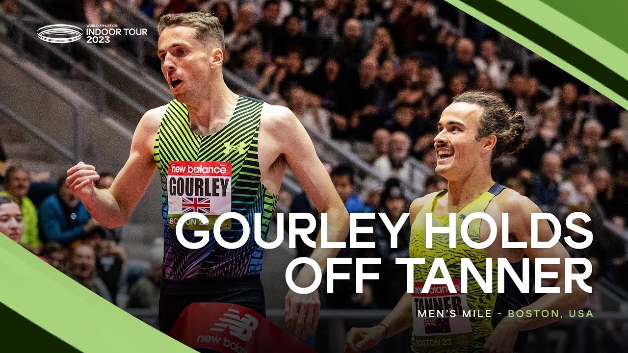 What a comeback from Neil Gourley 🇬🇧 to win the men's mile 👀 | World ...