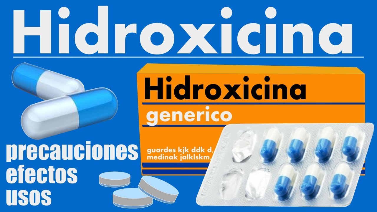 HIDROXICINA para que sirve (urticaria) alergias prurito picazon - YouTube