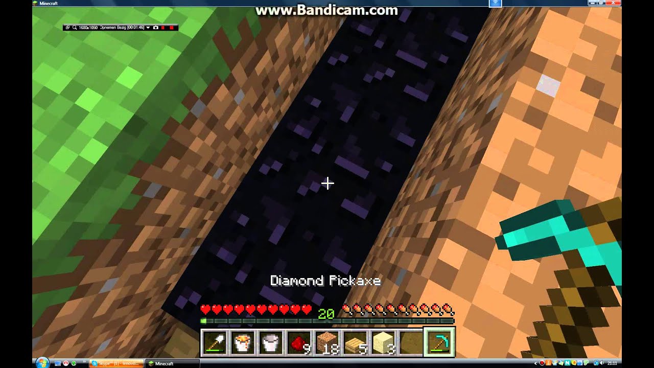 Amazing [EASY] Obsidian Generator [1.5.2] [STILL WORKS] - YouTube