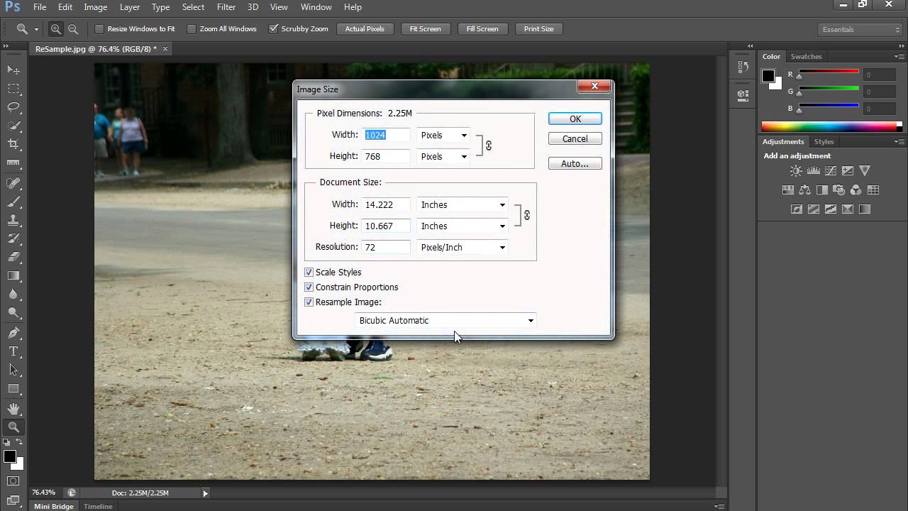 022 Photoshop CS6 Resampling - YouTube