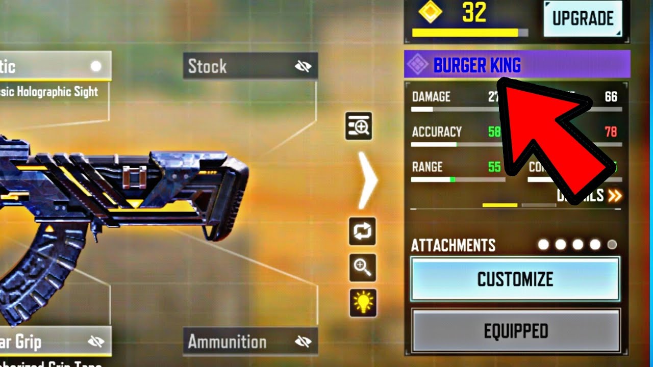 How to Change Name of Gun With Custom Colour in Codm | how to put ...