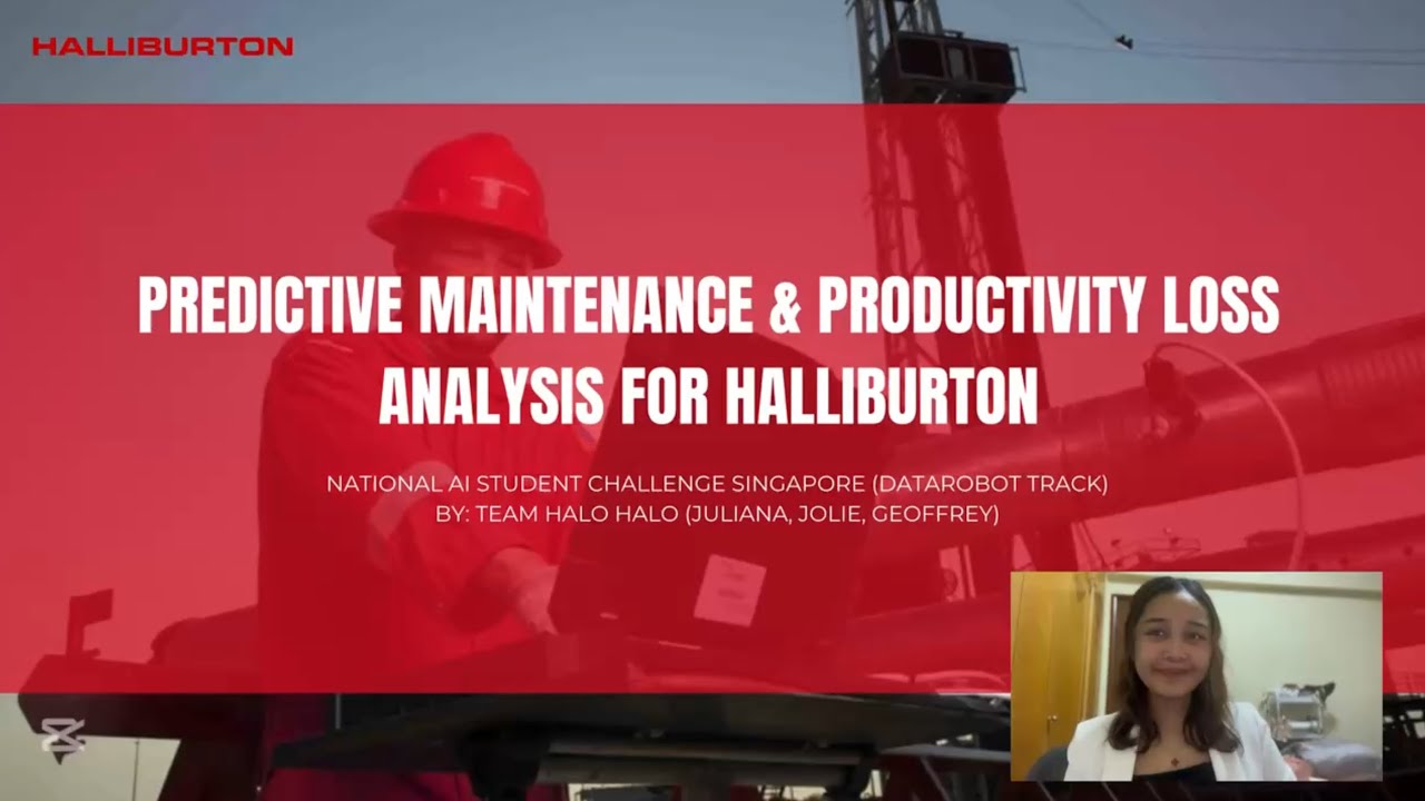 Team Halo Halo - Predictive Maintenance Analysis for Halliburton - YouTube