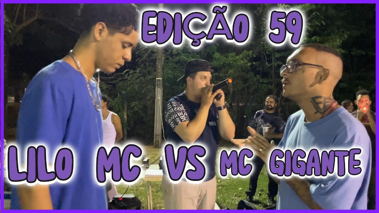LILO MC vs MC GIGANTE I 1ª FASE I 59ª EDIÇÃO BATALHA DO PACHA - YouTube
