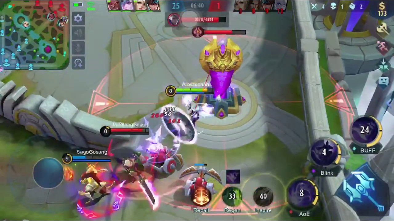 Mobile Legends fight with Miya / karrie - YouTube