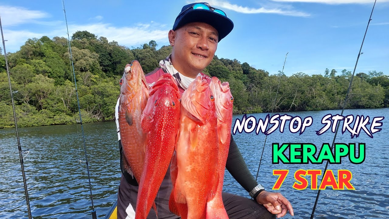 Memujuk Kerapu Sunu Dengan Teknik Cast Jigging - YouTube