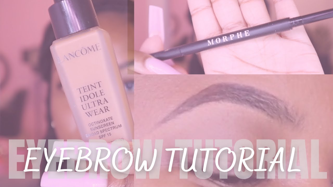 NATURAL EYEBROW TUTORIAL - YouTube