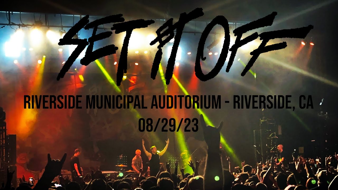 Set It Off performing LIVE at Riverside Municipal Auditorium in ...