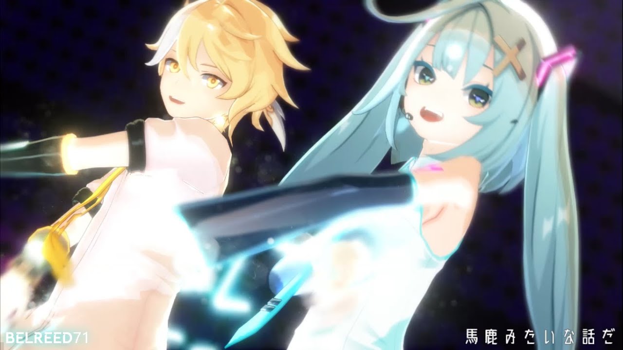 【MMD】ヒガン Higan / Vocaloid x Genshin (Faruzan . Amber x Aether) - YouTube