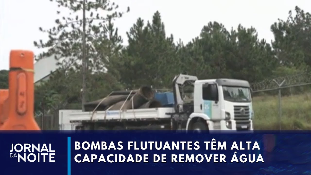 Sabesp envia bombas para a drenagem de água no Rio Grande do Sul ...