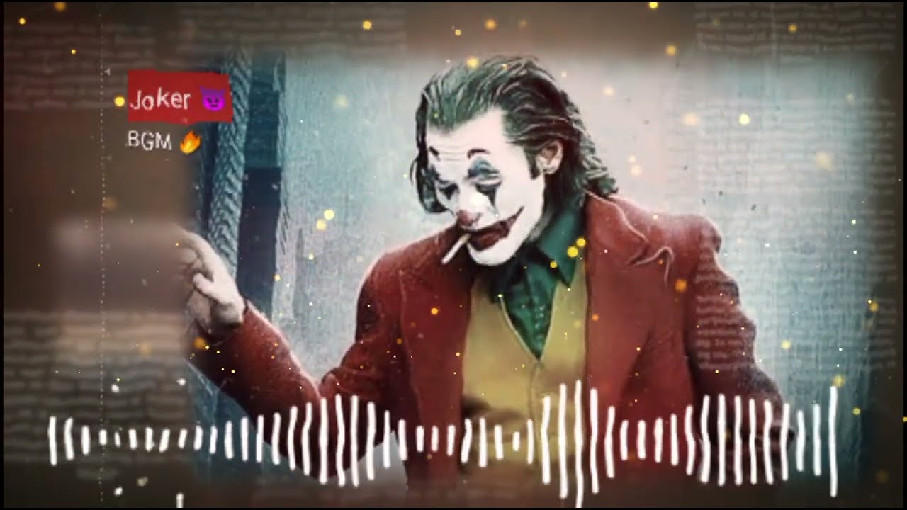 Joker High quality BGM 👿 ️ | Ringtone | High quality video | BGM video editor - YouTube