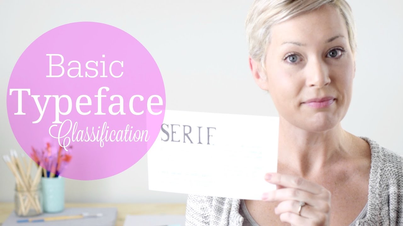 Hand Lettering 101: Intro to Typeface Classification - YouTube