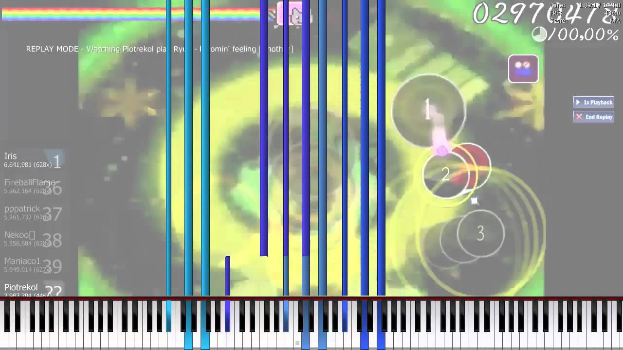 [Black MIDI] Ryu☆ - Bloomin' Feeling with Osu! - YouTube