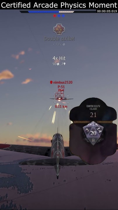 Certified WarThunder Arcade Physics Moment - YouTube