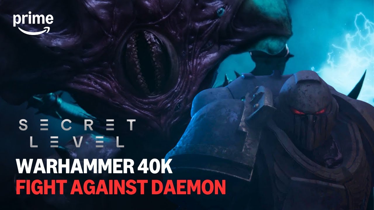 Warhammer 40,000 Fight Against Daemon | Secret Level | Prime Video - YouTube