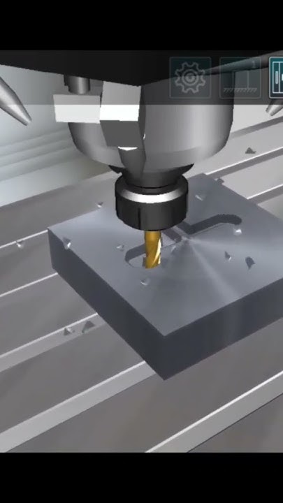 برنامج التفريز(5) بإستخدام اوامر الفانوك G68" Milling cnc Program 5 using Fanuc G-codes - YouTube