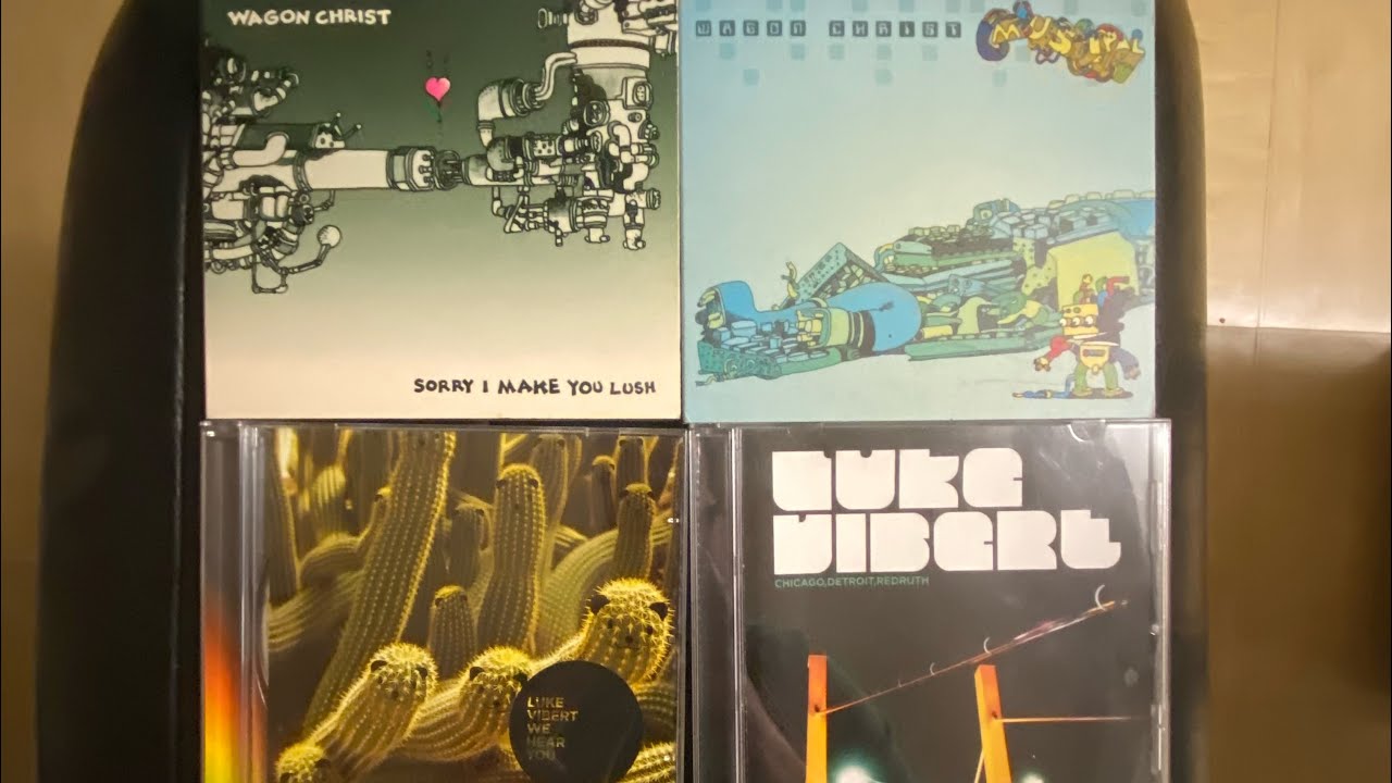 Luke Vibert/Wagon Christ CD collection. - YouTube