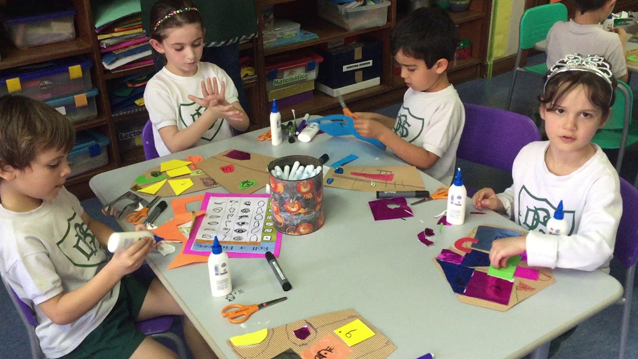 BDS Kinder - Everyday School: Art- The Evergreen 2019/2020 - YouTube