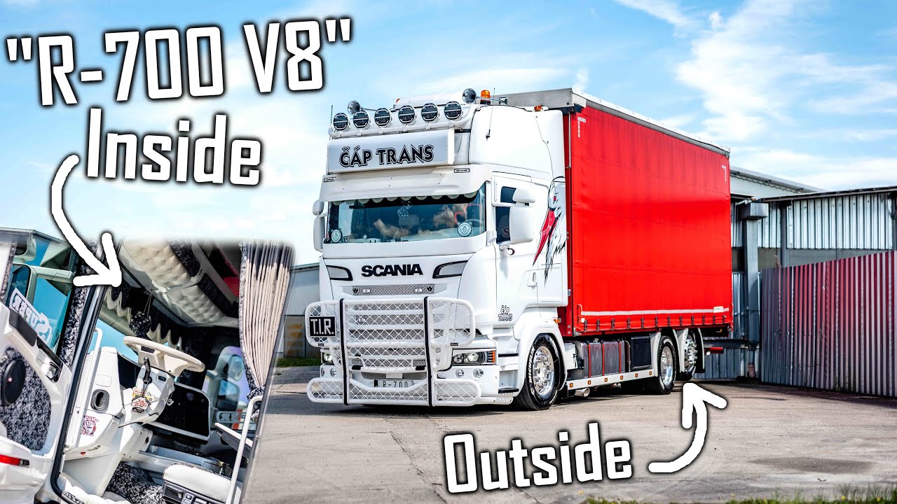 FULL WALKAROUND: Scania 'R-700' V8 by ČÁP Trans // *Custom Exterior ...