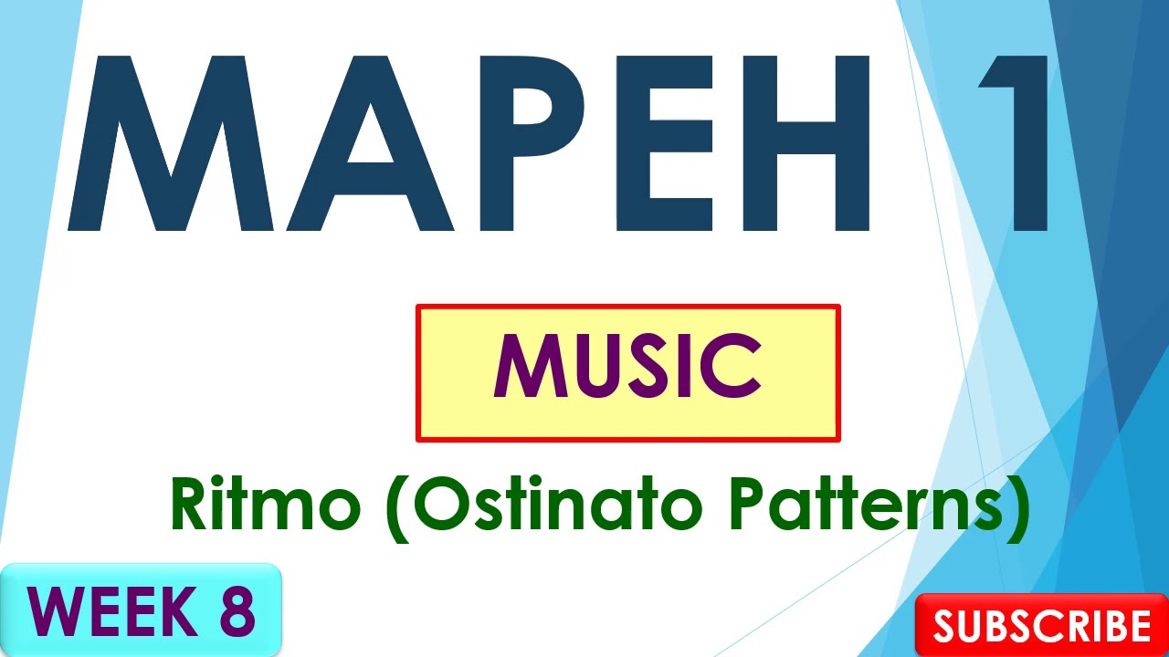Q1 - Grade 1 - (MAPEH) - Music Week 8 - YouTube