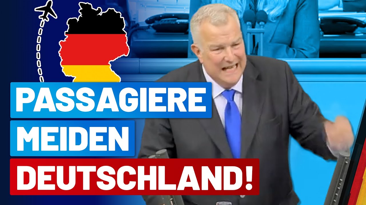 19 Millionen weniger Reisende, was ist hier los? Hauke Finger - AfD ...