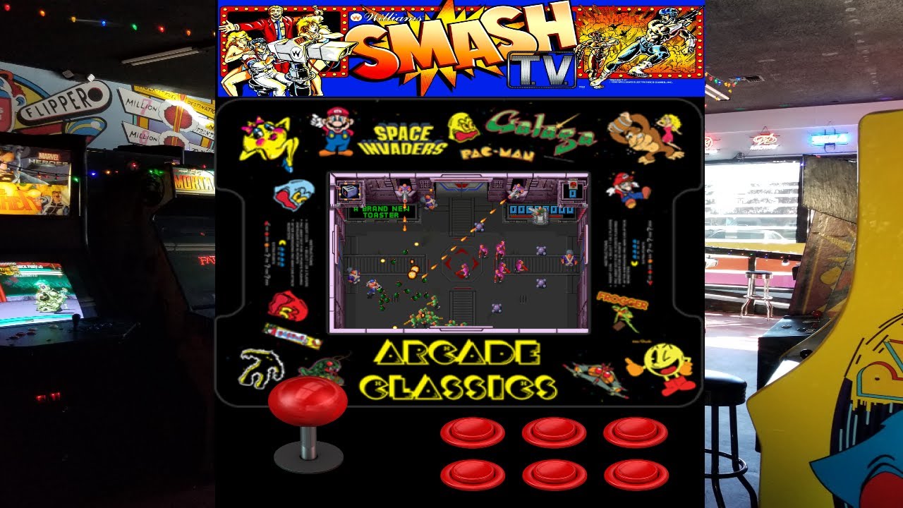 Smash T. V. Arcade 9 Credit Challenge - YouTube
