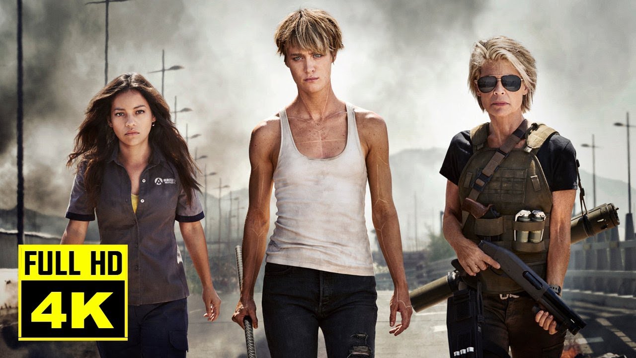 Rev-9 vs Grace | Terminator Dark Fate | Highway Scene | Hollywood Sci ...