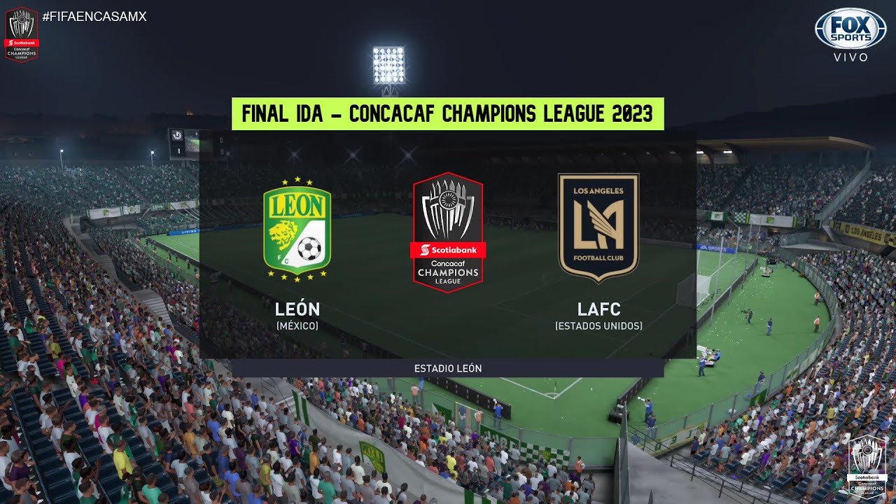 LEÓN VS LAFC FINAL IDA CONCACHAMPIONS LEAGUE 2023 - YouTube