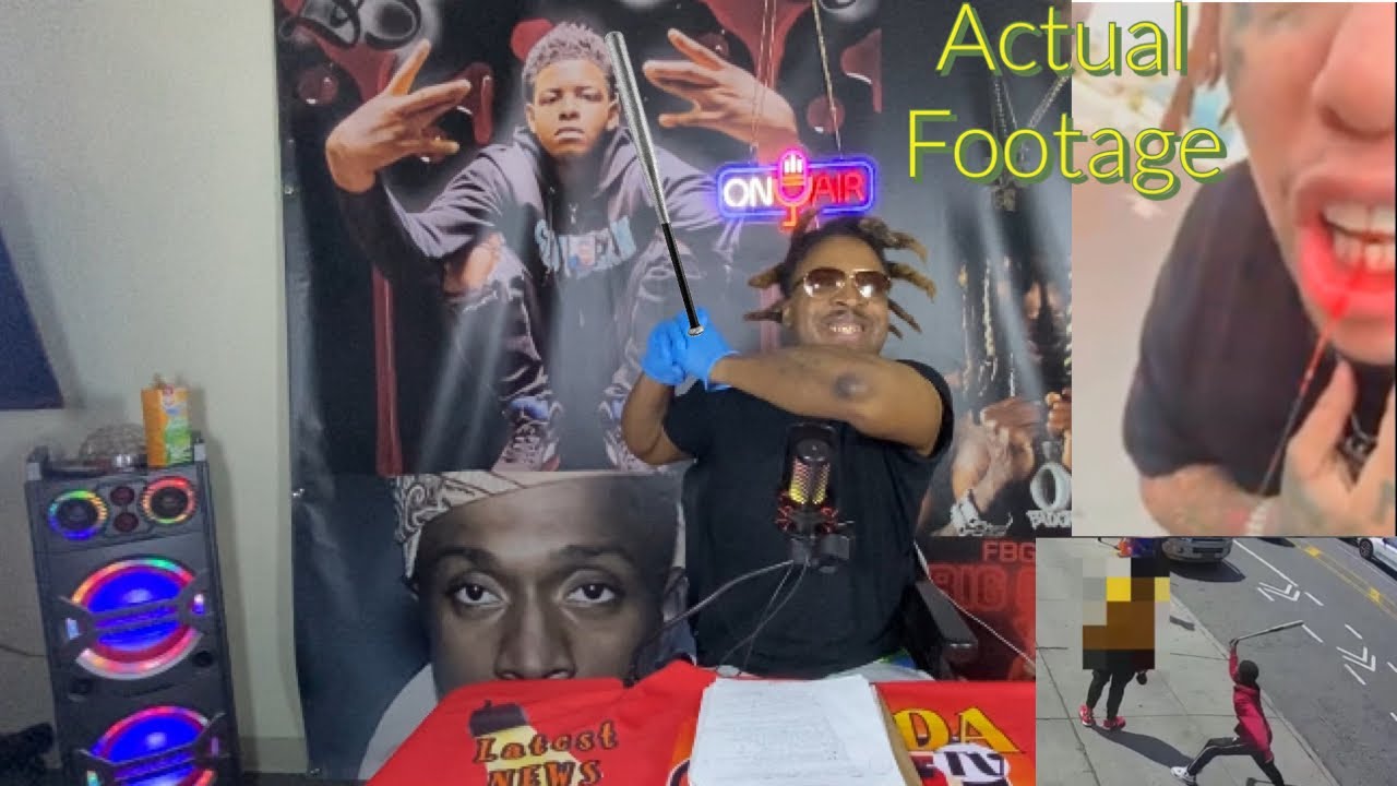 FYB Jmane watches guy H!T King Yella in mouth with A B@T💥🥴& Jmane asks ...
