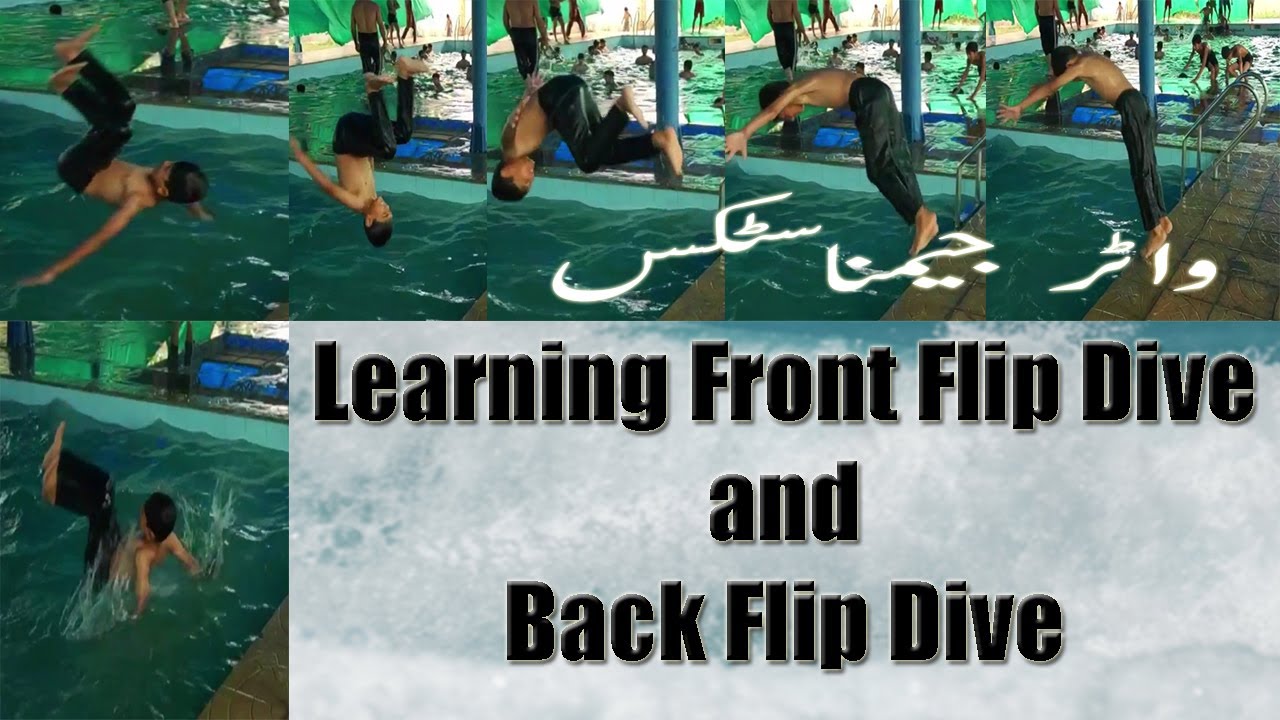 Front Flip Dive Training and Back Flip Dive Training | Kids training ...