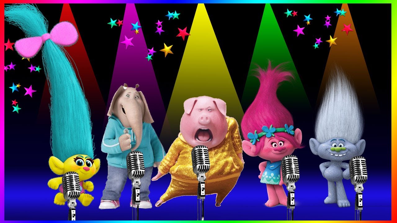 Trolls Finger Family Songs Mix | Trolls daddy finger song collection ...