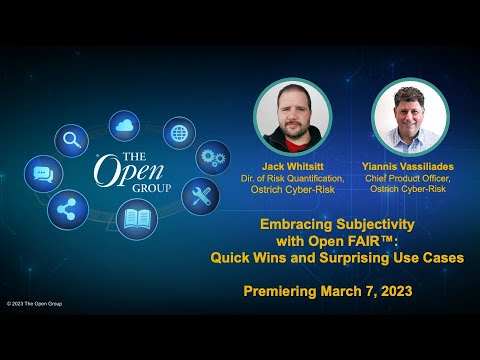 Embracing Subjectivity with Open Fair™ Quick Wins and Surprising Use ...