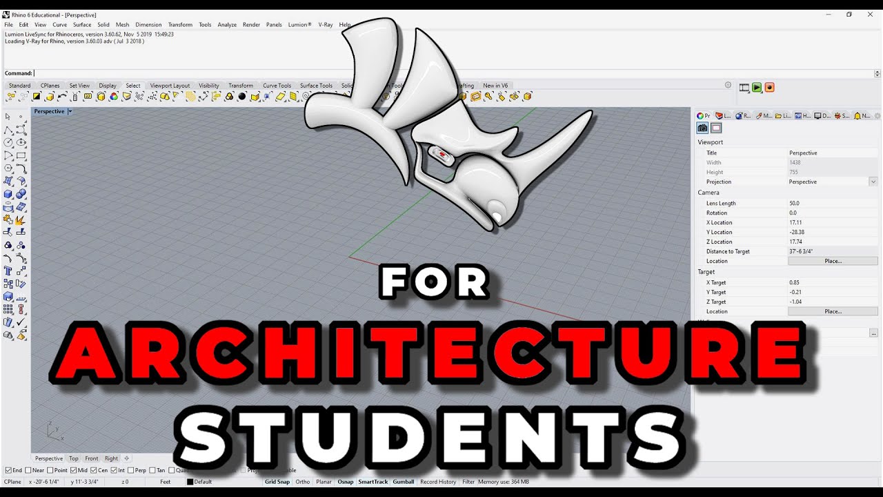10 Rhino Tips, Tricks, and Hacks for Architecture Students - YouTube