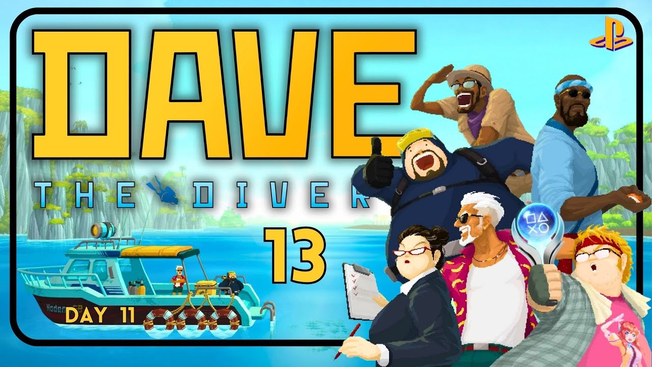LET'S PLATINUM DAVE THE DIVER 13 – FIRST SCUBA DIVING NIGHT PS5 FULL GAMEplay Walkthrough - YouTube