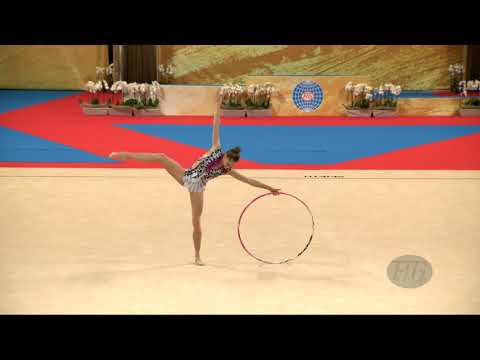 SALOS Anastasiia (BLR) - 2018 Rhythmic Worlds, Sofia (BUL) - Qualifications Hoop