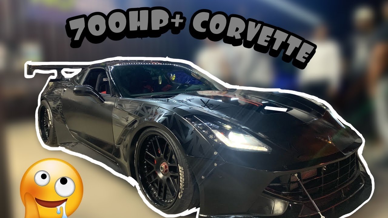 CRAZY WRAPPED 700+HP CORVETTE !! *MUST SEE* - YouTube