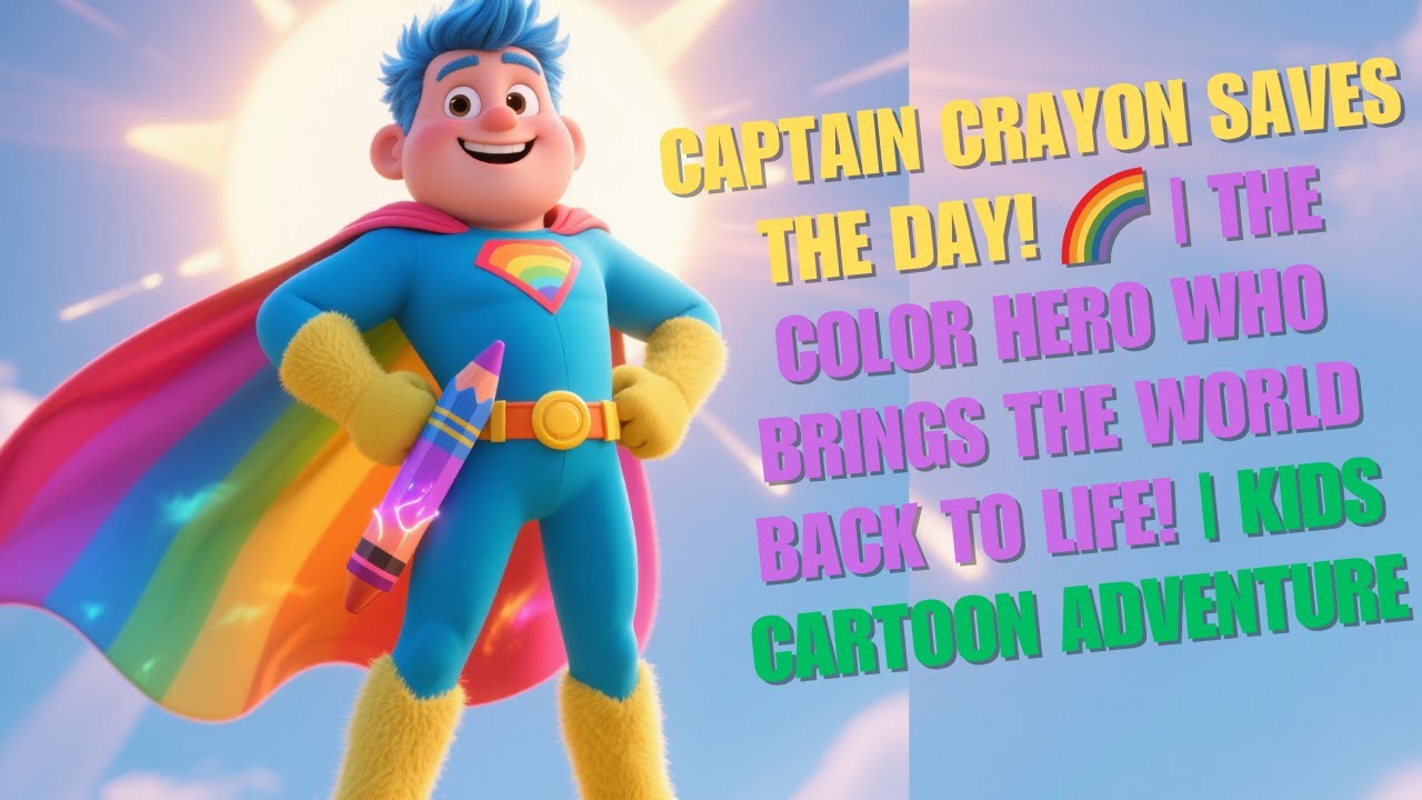 Story Captain Crayon Saves the Day! - YouTube