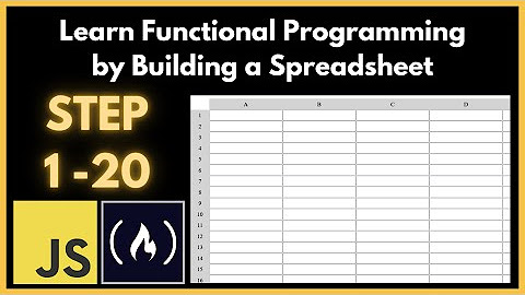 Learn Functional Programming by Building a Spreadsheet solution - freeCodeCamp - YouTube