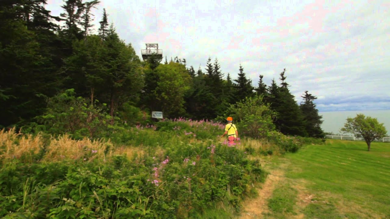 Cape Enrage Zipline - YouTube