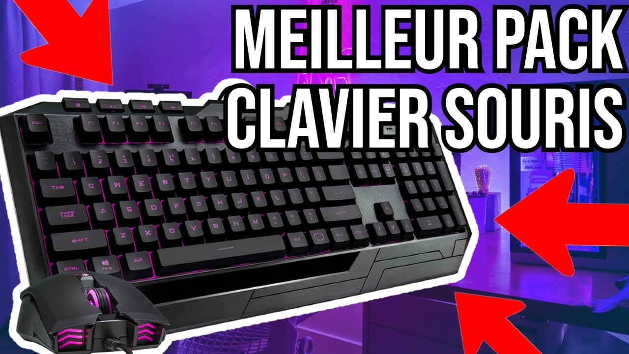 Un SUPER Pack CLAVIER SOURIS Cooler Master (Devastator 3 Plus) - YouTube