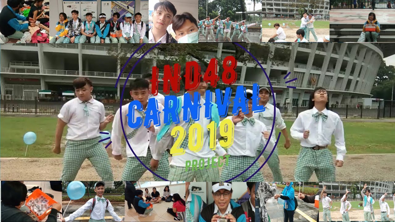 IND48 CARNIVAL ! MENGEJAR MIMPI MENUJU SETLIST PAJAMA DRIVE - YouTube